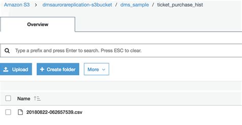 Replicate Data From Amazon Aurora To Amazon S3 With Aws Database