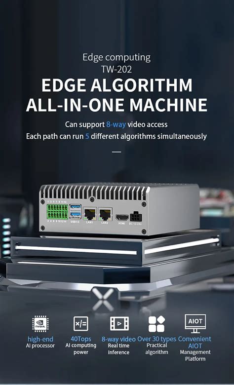 Nvidia Jetson Orin Nano Smart And Algorithms T202 Ai Edge Embedded Computer Twowin Technology
