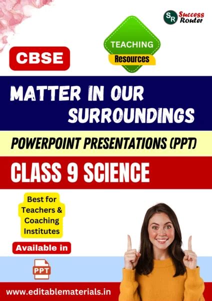 Matter In Our Surroundings PPT Editable CBSE Class Science Presentation