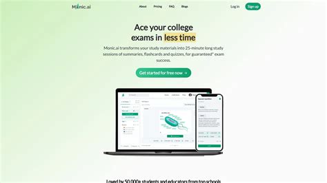 Monicai Ai Powered Study Platform Creatiai