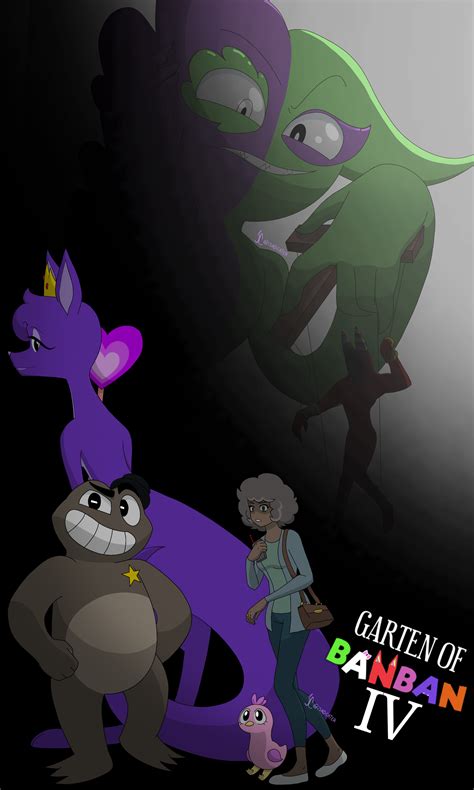 Garten Of Banban 4 Fan Poster By Isadcater On Deviantart