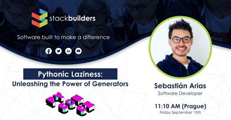 Stack Builders On Linkedin Pyconczechrepublic Developersupport Pythonmagic