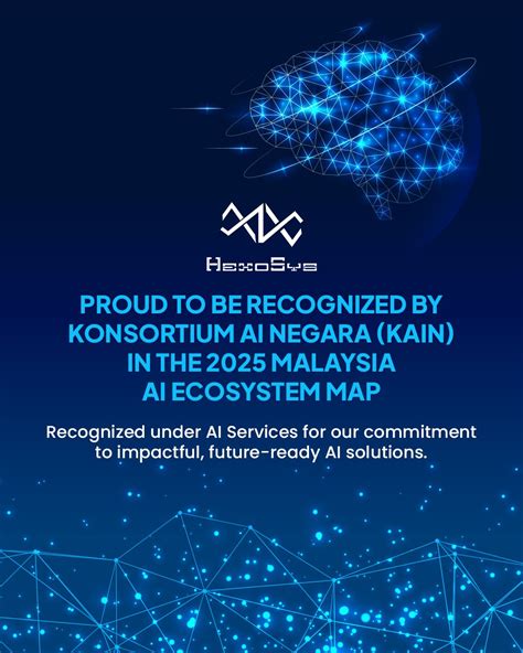 We Are Proud To Announce That Hexosys Has Been Officially Selected As A Member Of The 2025