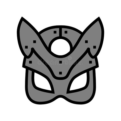 Mask Sex Toy Color Icon Vector Illustration Stock Vector Illustration Of Handcuff Doll 237734101