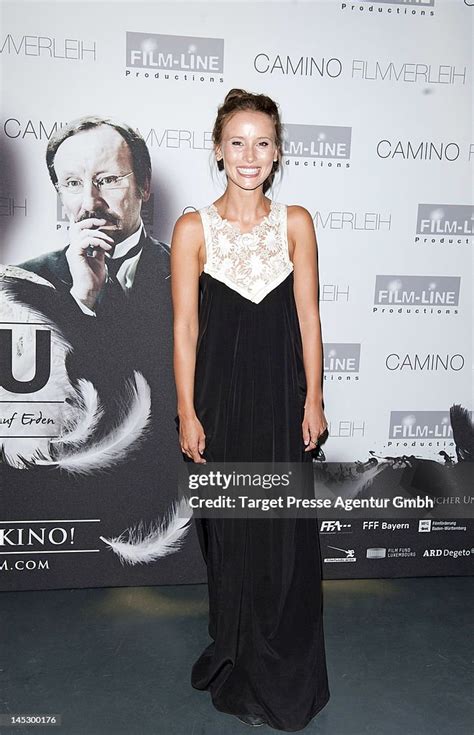 Actress Peri Baumeister Attends The Premiere Of The Movie Tabu Es