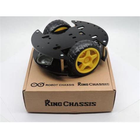 Jual Kit Arduino 2wd Round Smart Car Frame Body Robot Chasis King Chassis Shopee Indonesia
