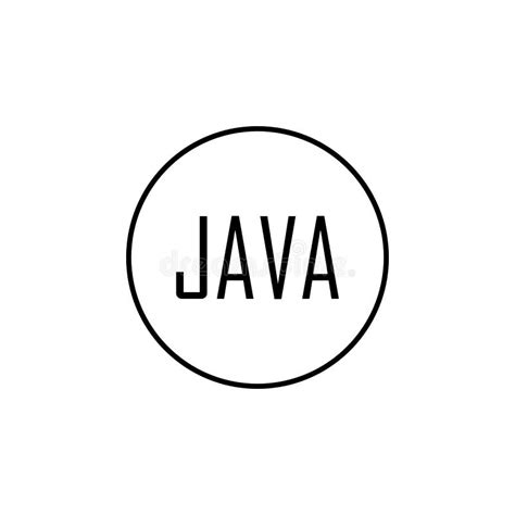 Vector Del Icono De Java Aislado En El Fondo Blanco Concepto Del Logotipo De J Ilustración Del