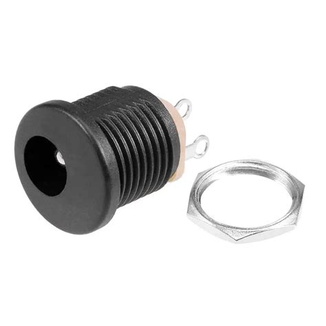 Dc Power Jack Socket Female Panel Mount 55×21mm Mechatronx Making