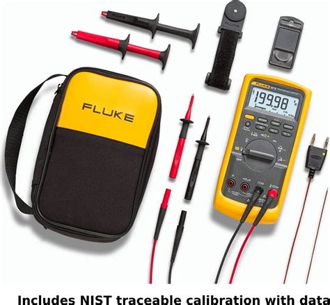 Fluke 87 5e2 Cal Industrial Multimeter Electrician Combo Kit