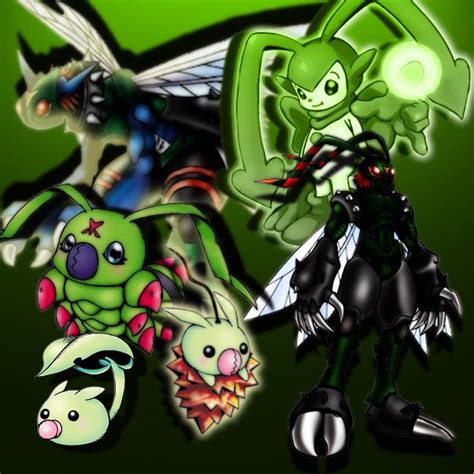 Digimon Wormmon Evolution Chart