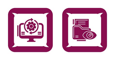 Synchronization And Data Visualization Icon 32887874 Vector Art At Vecteezy