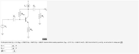 Solved IC VC ΔV ΔVs AV Chegg com
