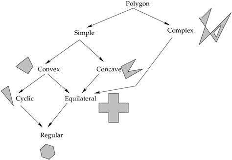 4 Different Types Of Polygons Based On A Similar Figure From Download Scientific Diagram