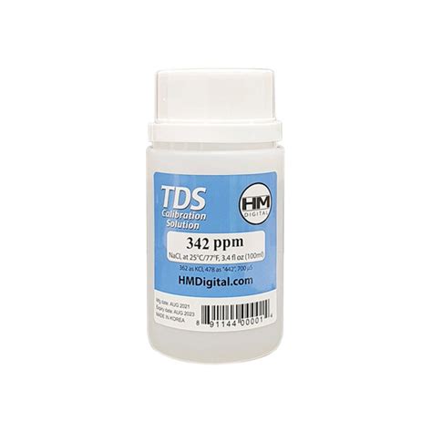 Buy C 342 Calibration Solution Tds 342 Ppm Nacl At Mar Nautic 1070