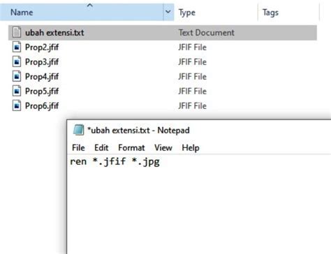 Cara Merubah Ekstensi File Sekaligus Di Windows 10 Santri Dan Alam