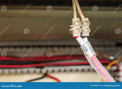 Wire And Terminal Of The Grounding System Stock Photography CartoonDealer Com 100938956