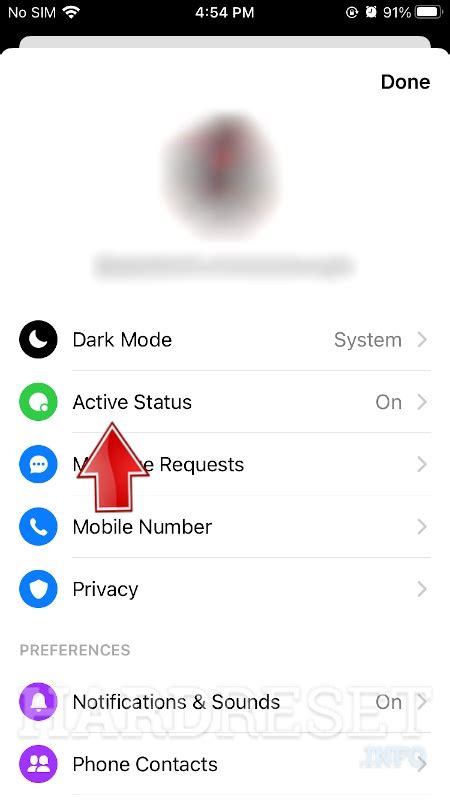 How To Hide Activity Status In Messenger HardReset Info