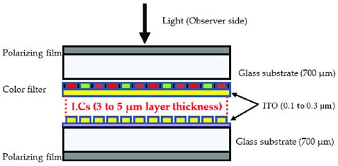 Schematic Localization Of LCs In The LCD Panels Download Scientific Diagram