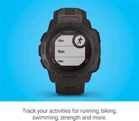 Garmin Instinct Solar Gps Smartwatch Graphite Watch Smart Watch Shashinki