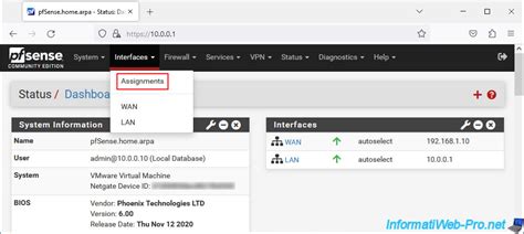 Create A Dmz And Configure The Pfsense 26 Firewall Firewall Tutorials Informatiweb Pro