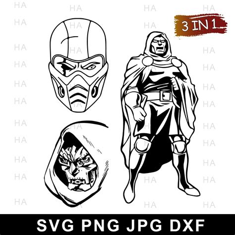 Doctor Doom Svg Cosplay Avengers Mf Doom Shirt Vintage Marvel Shirt Doomsday Doom Mf Doom