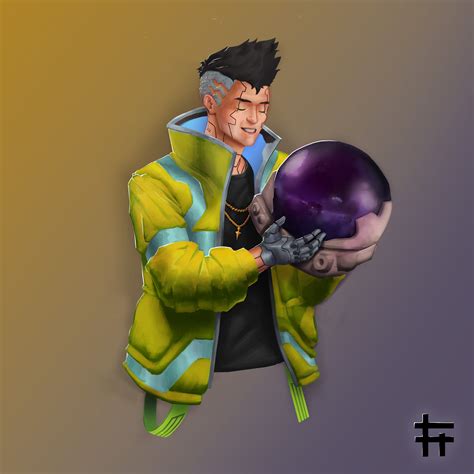 Artstation David Cyberpunk Edgerunners Fanart