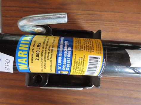 Trailer Jack 2000 Lb Implement Jack Schmalz Auctions
