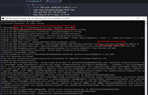 selenium webdriver and unit testing trên window
