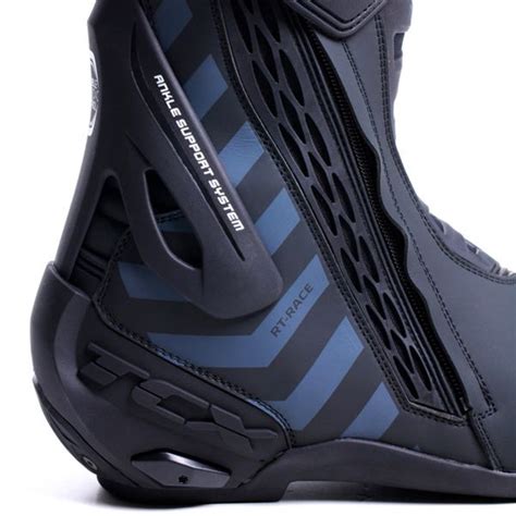 Motorcycle Boots Tcx Rt Race Black Dark Grey In Stock Icasque Co Uk