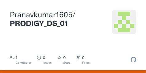PRODIGY DS 01 DS Task 1 Ipynb At Main Pranavkumar1605 PRODIGY DS 01 GitHub