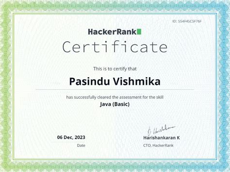 Pasindu Vishmika On Linkedin Im Happy To Share That Ive Obtained A
