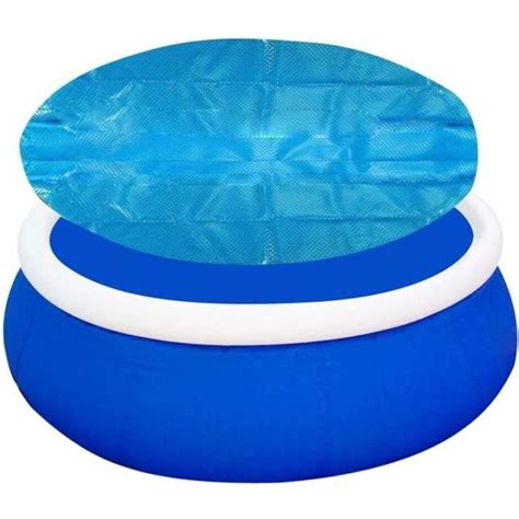 Couvercle De Piscine Solaire Bâche De Protection Pour Piscine Ronde