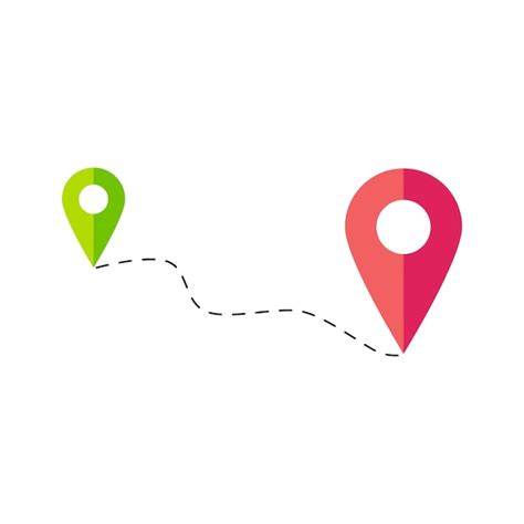 Premium Vector Destination Location Icon