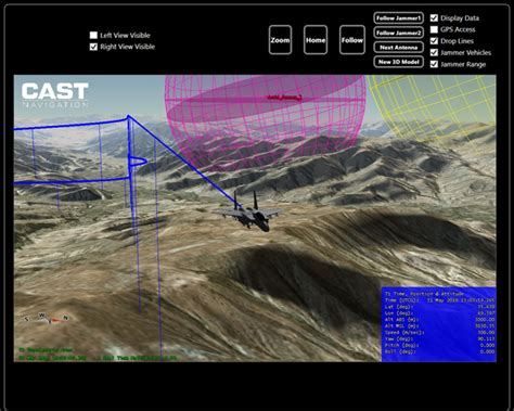 interfacing with cast navigation gnss ins simulation solutions cast navigation