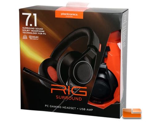 Plantronics RIG Surround Gaming Headset Review Legit Reviews