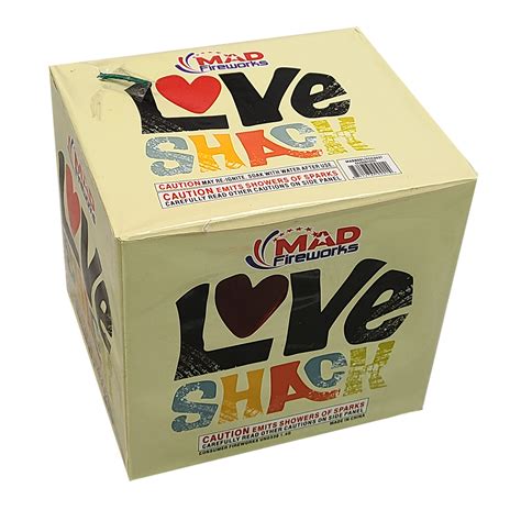 Love Shack Firework Video Mad Fireworks