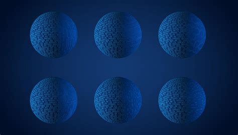 Modern Technology Globe Set 15940466 Vector Art At Vecteezy