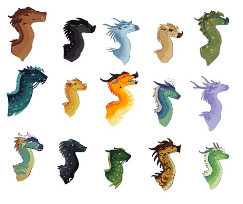 Wings Of Fire Protagonists By Zenpeafowl On Deviantart