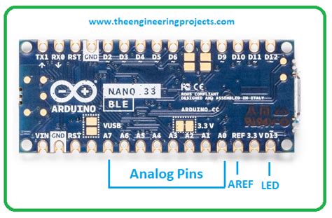 Introduction To Arduino Nano 33 Ble The Engineering Projects
