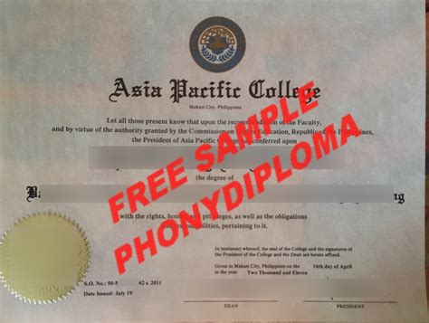 Thousands Of Diploma Transcript Degree And Certificate Samples