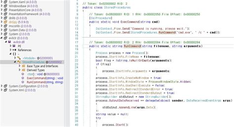 analysis of clr sqlshell used to attack ms sql servers asec