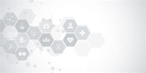 평면 아이콘과 기호로 추상적인 의료 배경 의료 기술 혁신 의학 건강 과학 및 연구에 대 한 개념과 아이디어 0명에 대한 스톡 벡터 아트 및 기타 이미지 Istock