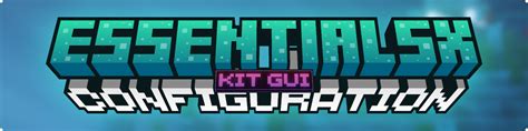 Essentialsx Kit Gui Config On Polymart Minecraft Configurations Essentialsx Kit Gui Config On Polymart Minecraft Configurations
