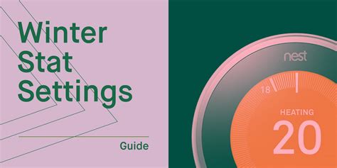 What Temperature To Set Thermostat In Winter Uk Heatable