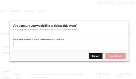 Using Semantic Ui Modals In Open Event Frontend