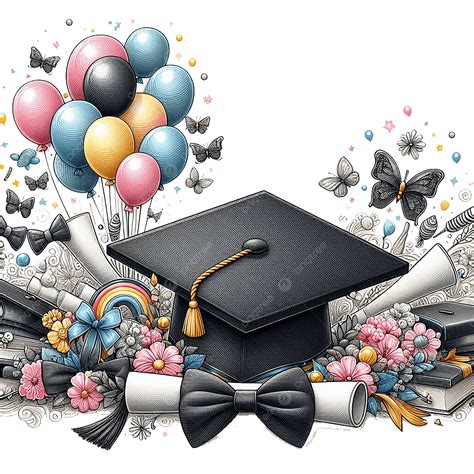 졸업식은 최고의 학업 축하 행사입니다 졸업식 날 행복한 졸업 벡터 만화 졸업 Png 일러스트 및 이미지 에 대한 무료 다운로드 Pngtree