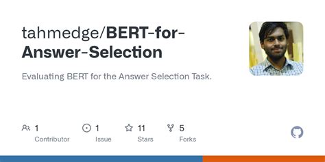 Bert For Answer Selectionexamplesrungenerationpy At Master · Tahmedgebert For Answer