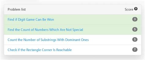 Krishnesh Tiwari On Linkedin Todays Leetcode Weekly Contests 408 Only Two Problems Solved 3 Be