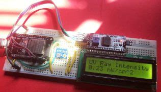 Uv Index Meter With Esp Uv Sensor Ml